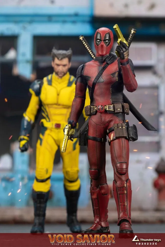 Thunder Toy 1/12 Deadpool & Wolverine Action figure – Inaboxstore