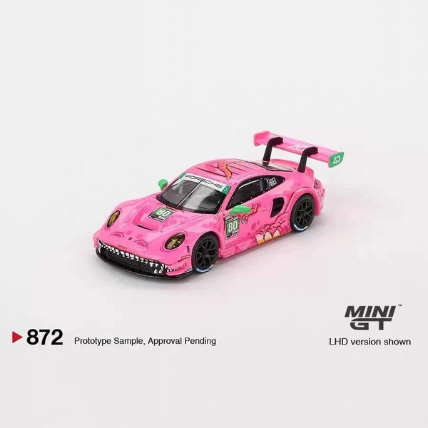 #872 MINIGT Porsche 911 GT3 R #80 Roxy Alloy Car Model – Inaboxstore