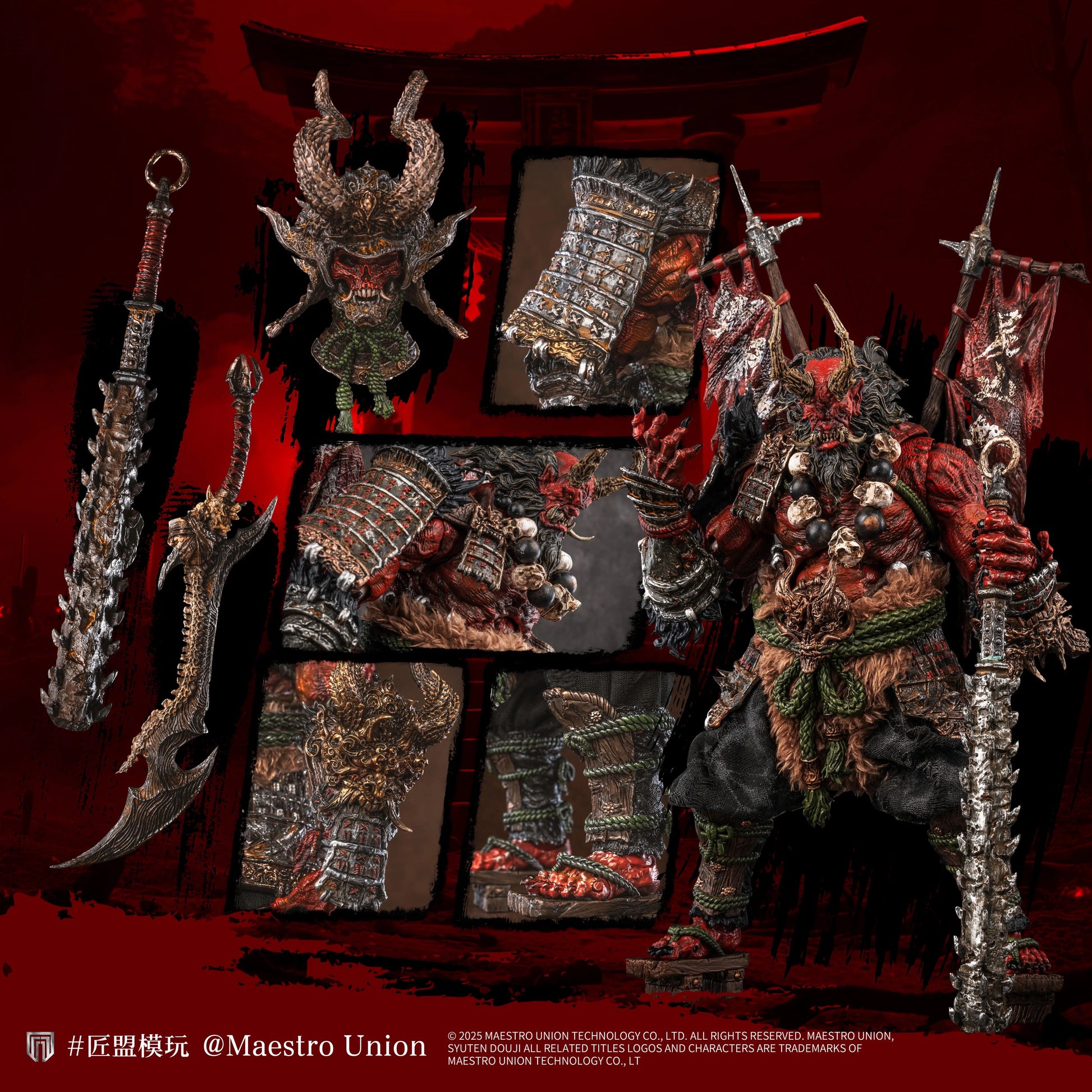 Maestro Union 1/12 IMMORTAL LEGEND Series MU-IL001 Syuten Douji Action ...