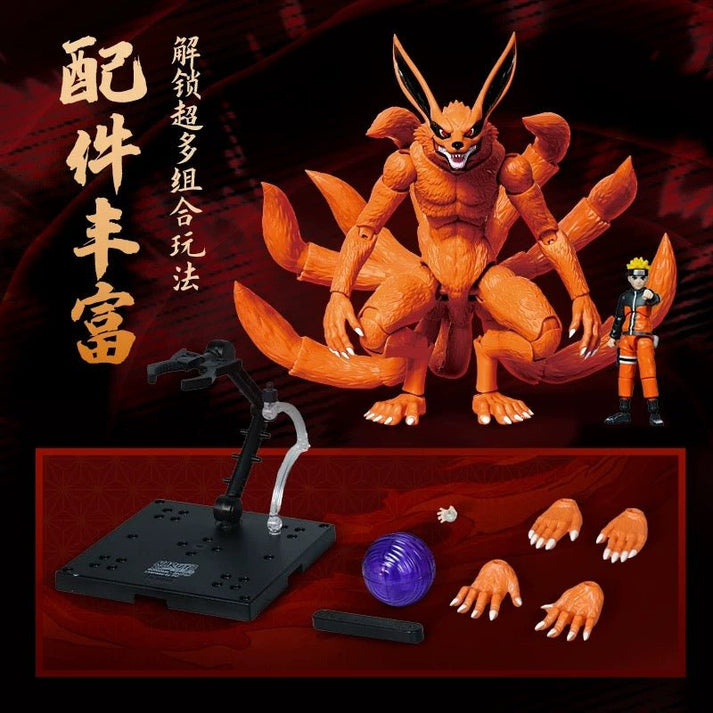 Blokees AE01 Nine Tails (Kurama) Model Kit – Naruto Shippuden – Inaboxstore