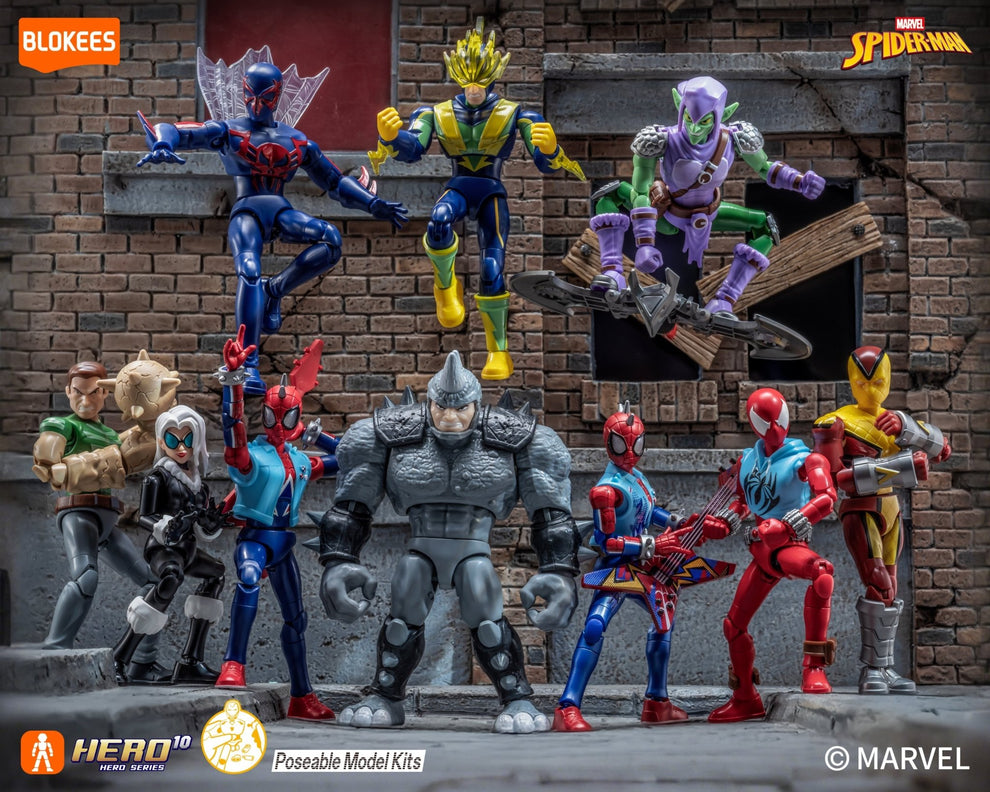 Blokees Marvel Heroes Galaxy Version 06 – Spider-Verse – Inaboxstore