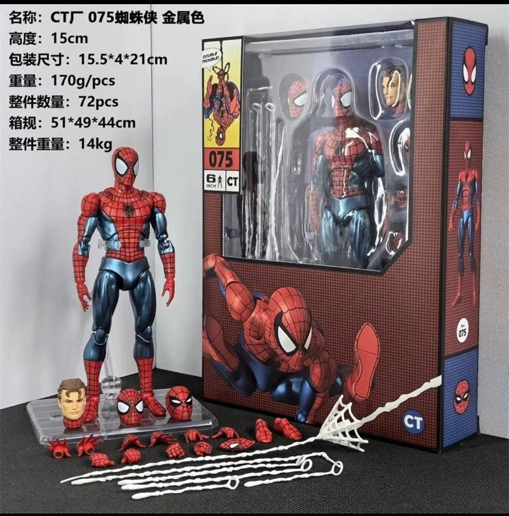 CT Toys MAFEX No. 075 SPIDER-MAN Spiderman – Inaboxstore