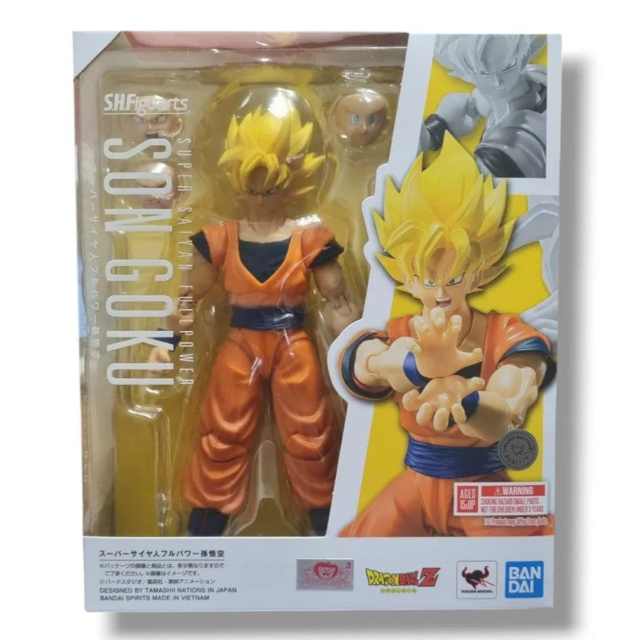 Son Goku Super Saiyan Full Power S.H.Figuarts Action Figure - Dragon ...