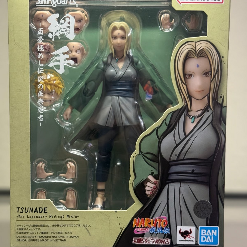 Tsunade The Legendary Medical Ninja S.H.Figuarts Action Figure - Naruto ...
