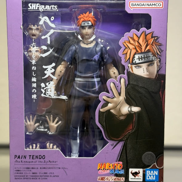 Pain Tendo The Rinnegan of the Six Paths S.H.Figuarts Action Figure ...