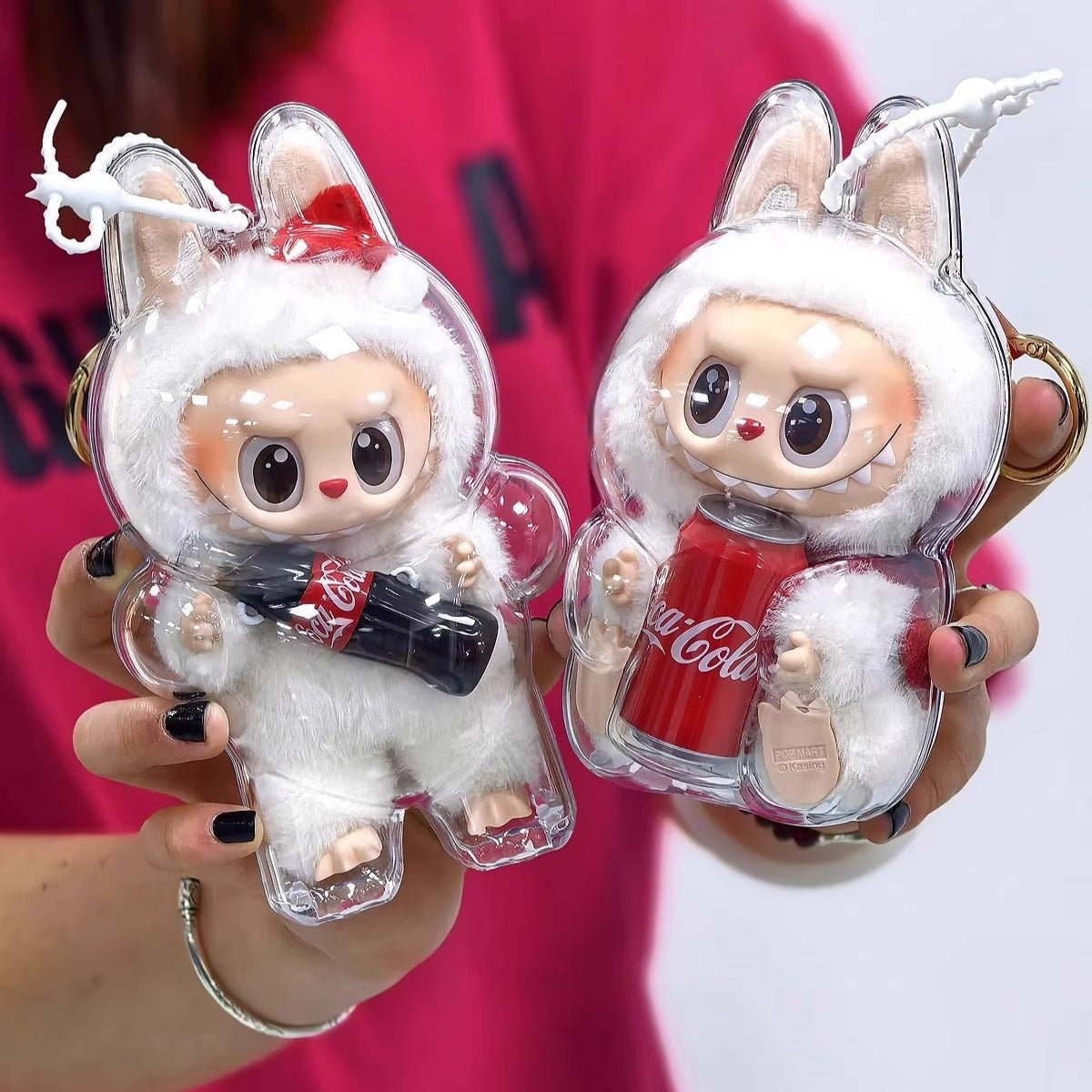 Popmart Labubu - The Monsters - Protective Cases for Coca Cola Series ...