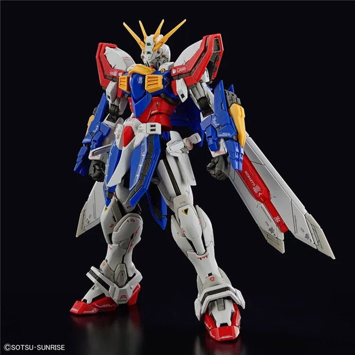 RG God Gundam (Burning Gundam) 1/144 Model Kit | Bandai – Inaboxstore