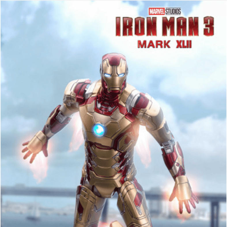 ZD Toys Iron Man 3 Mark 42 XLII MK42 LED Version – Inaboxstore